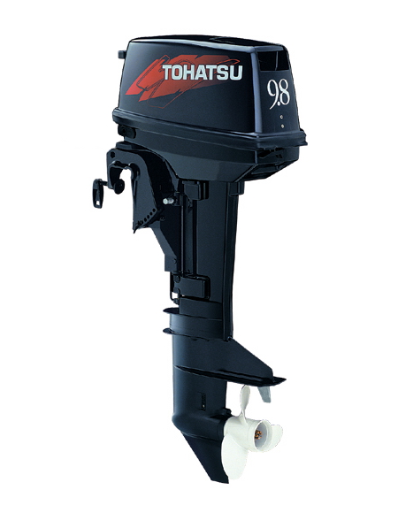 TOHATSU M9.8B EPL - двухтактный подвесной лодочный мотор GRAND MARINE KIEV